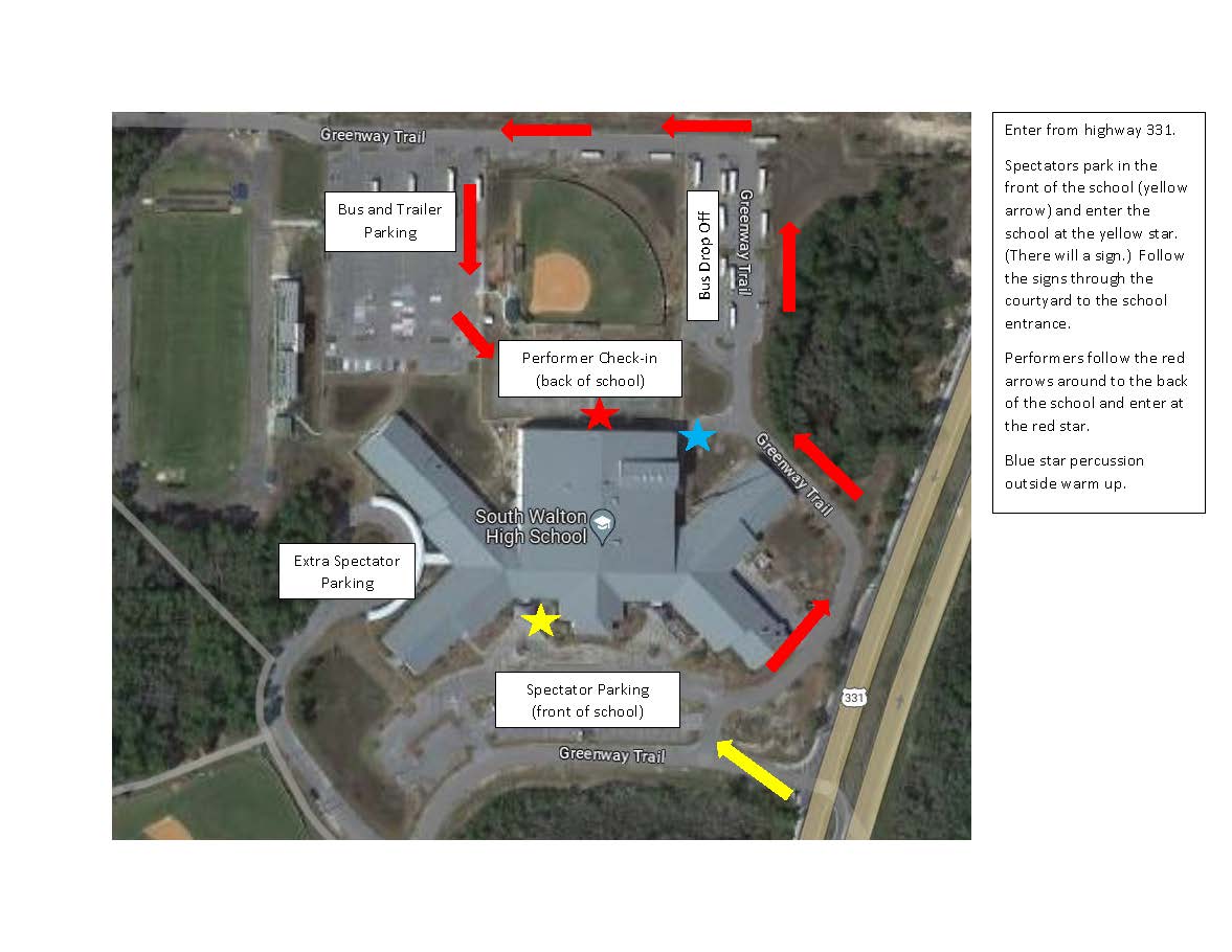 February 3th – South Walton HS – Color Guard and Percussion Showcase ...